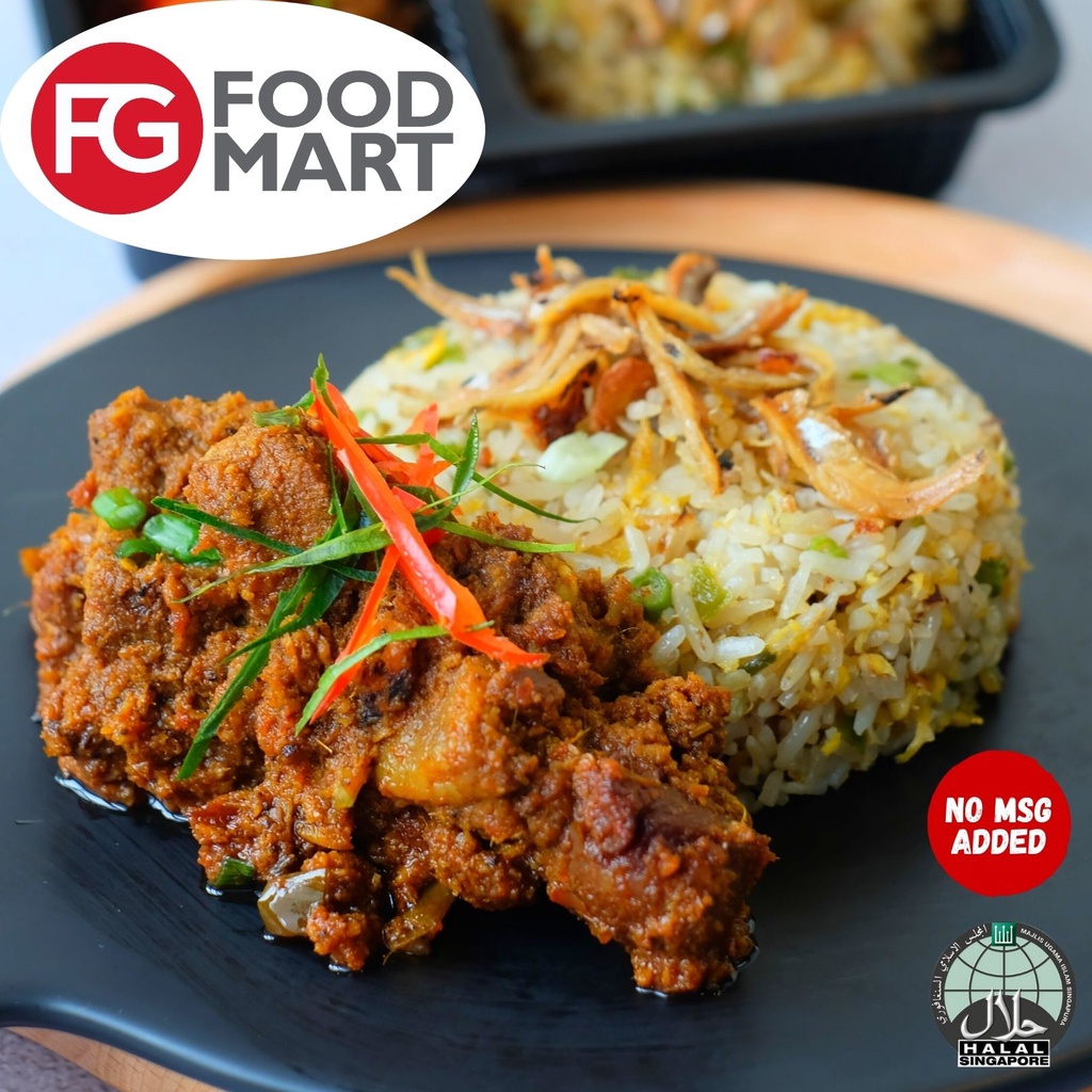 【FG】Kampong Fried Rice with Sambal Chicken | No MSG Added, Halal ...