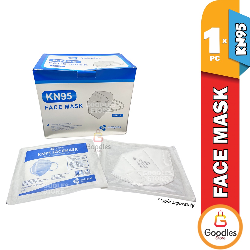 Indoplas KN95 Disposable Face Mask Medical Grade Face Mask Disposable ...