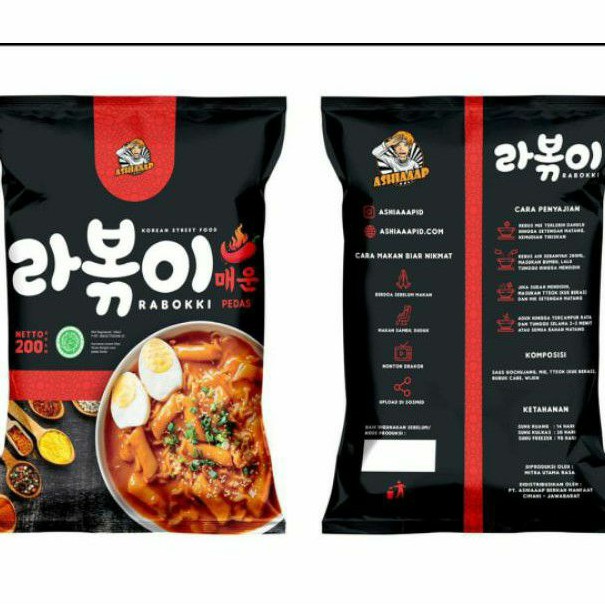 Ashiaaap RABOKKI -Rament TOPOKKI (180GR) /Teokbokki isntan TteokBokki ...
