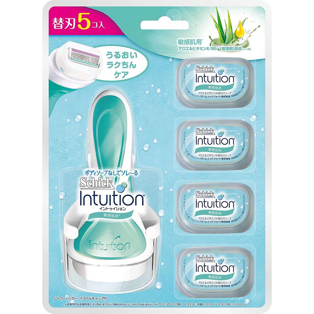 Schick Schick Intuition Sensitive Skin Club Pack for Women Razor (5 ...
