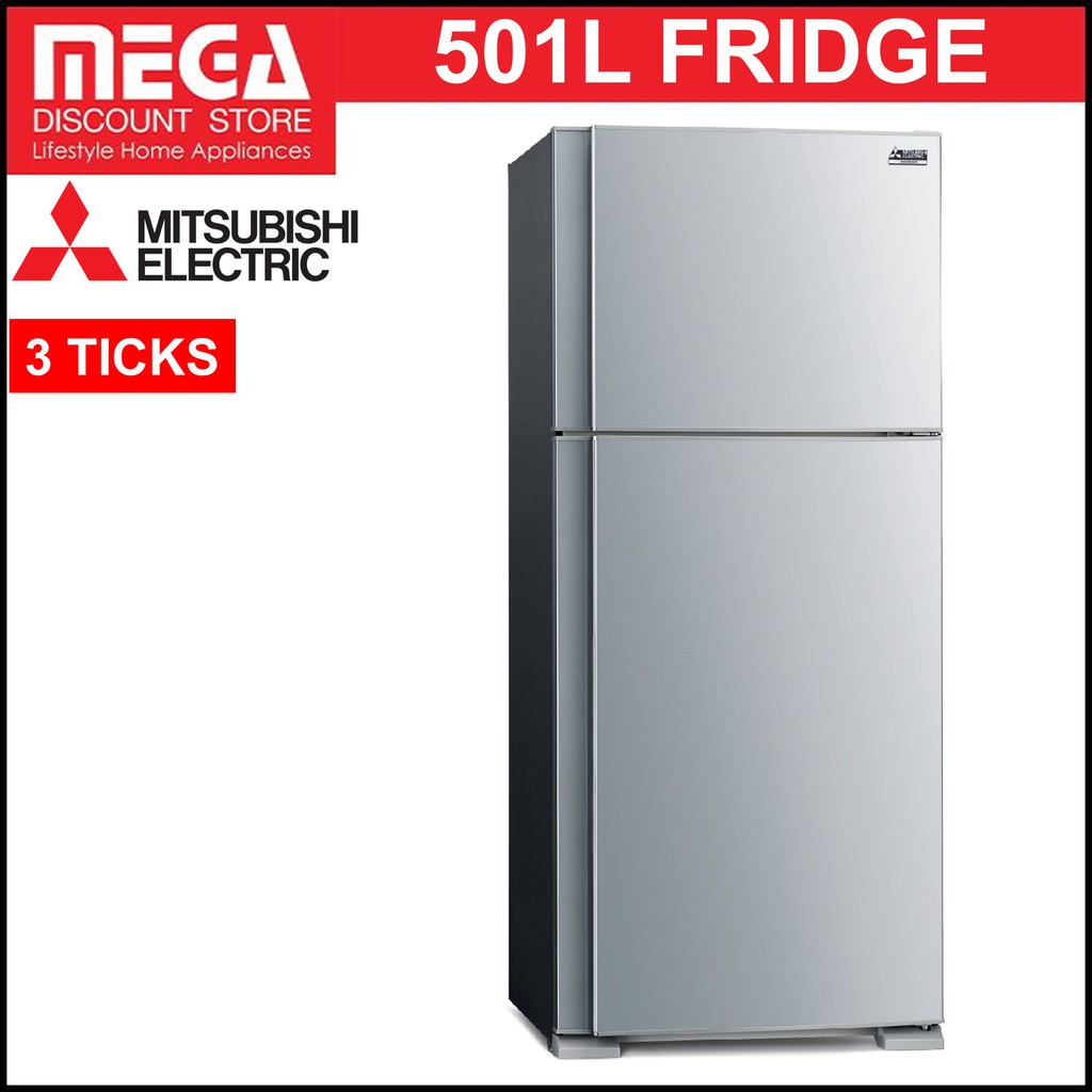 MITSUBISHI MR-F62ET 2-DOOR FRIDGE (3 TICKS) | Shopee Singapore