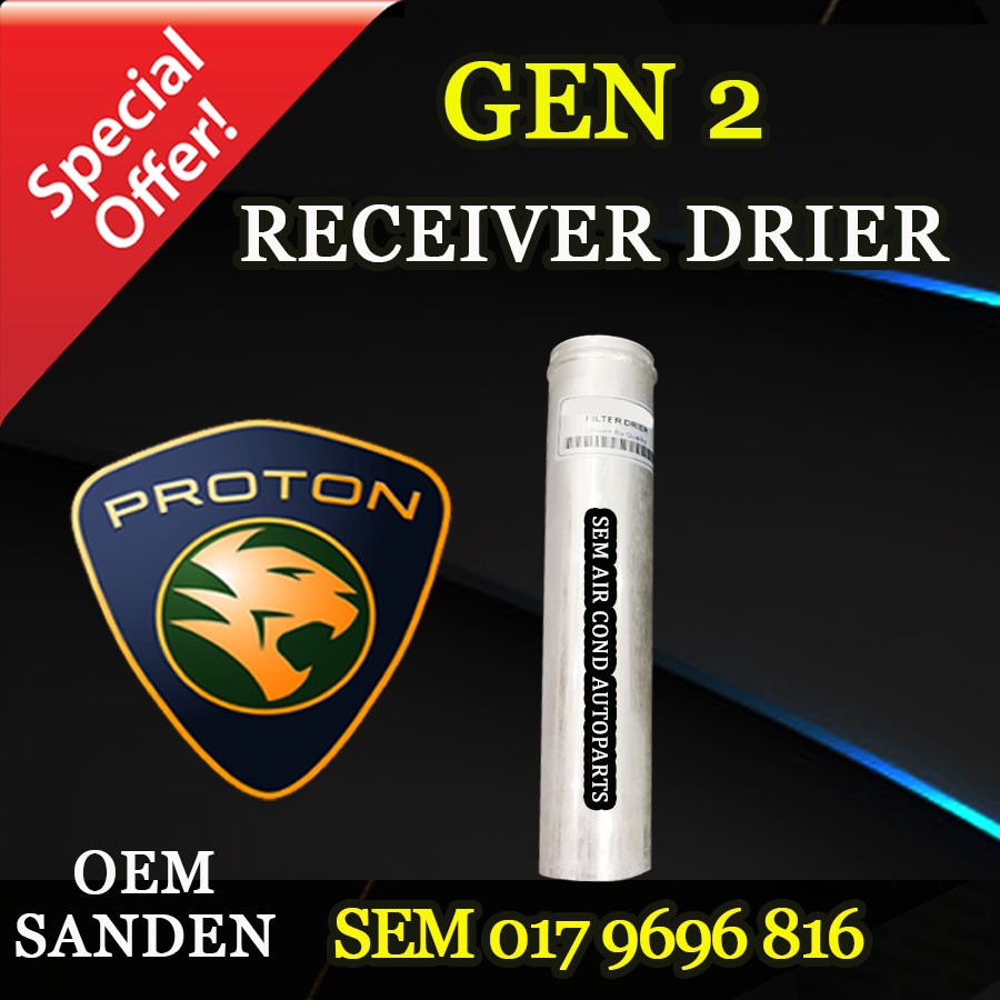 PROTON GEN 2 OEM SANDEN SD RECEIVER DRIER/ FILTER DRYER (CAR AIRCOND ...
