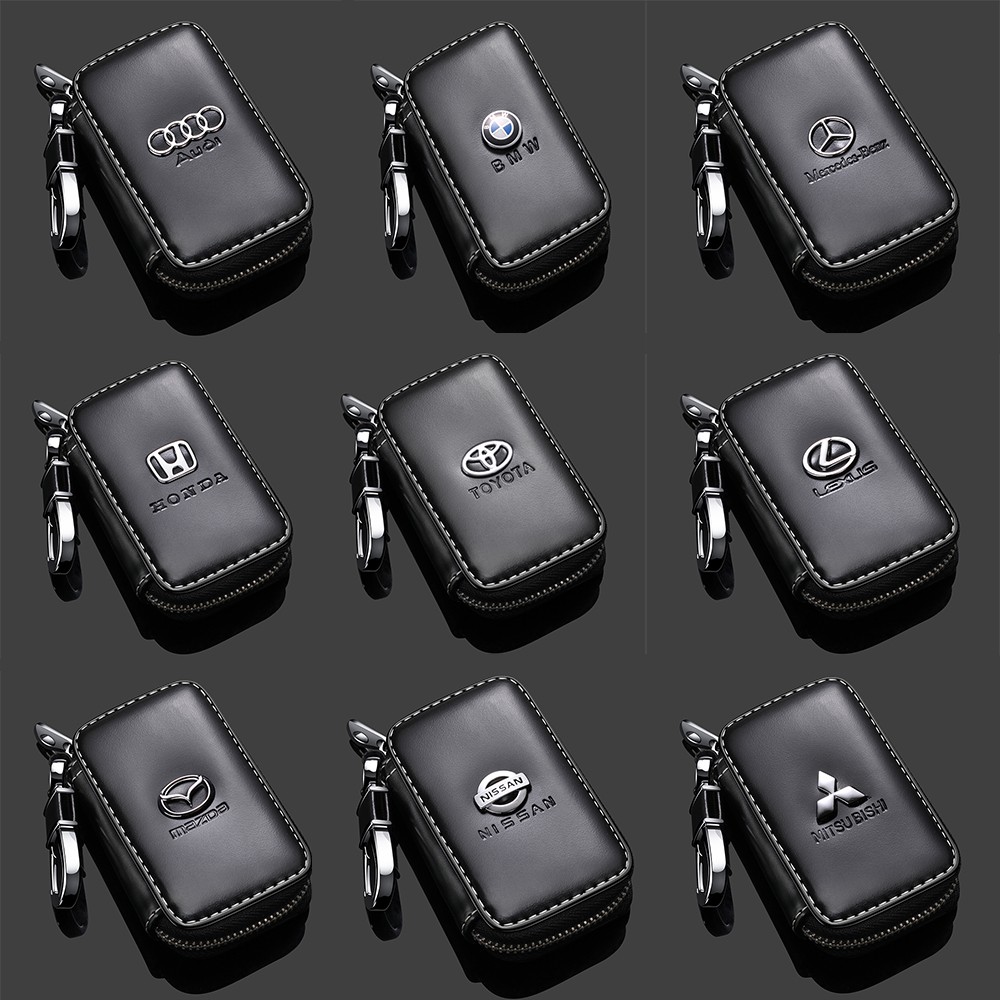 Car Key Pouch Key Chain Holder With Logo Fit All abundance | Shopee ...