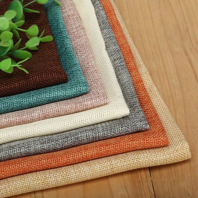 Pure Color Imitation Linen Photography Background Cloth Photo Props ...