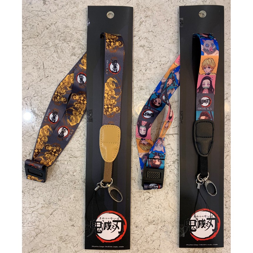 Taiwan Demon Slayer Wide Version Mobile Phone Id Strap Nameplate Team ...