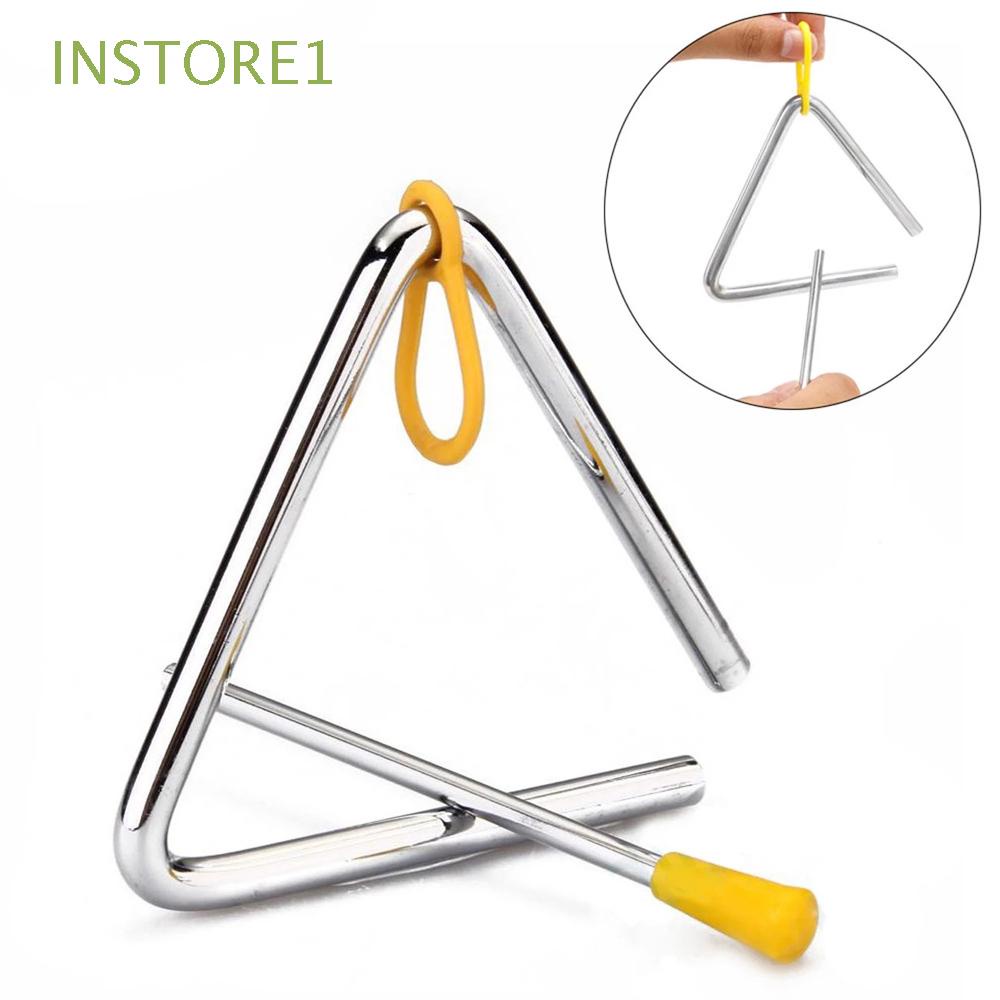 INSTORE1 Triangle Percussion Music Enlightenment Funny Toy Rhythm for ...