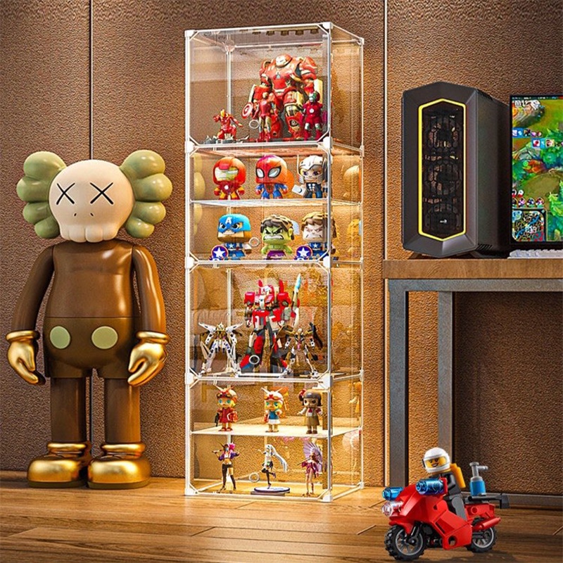 LHSG Handmade Lego Display Cabinet Lego Display Cabinet Doll Display ...
