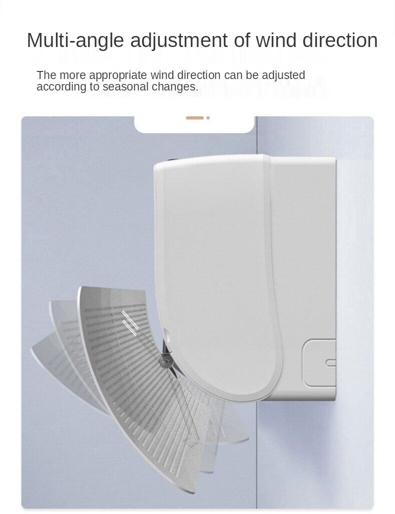 Aircon Deflector Wind Spread Air Conditioner Windshield Deflactor Cover ...