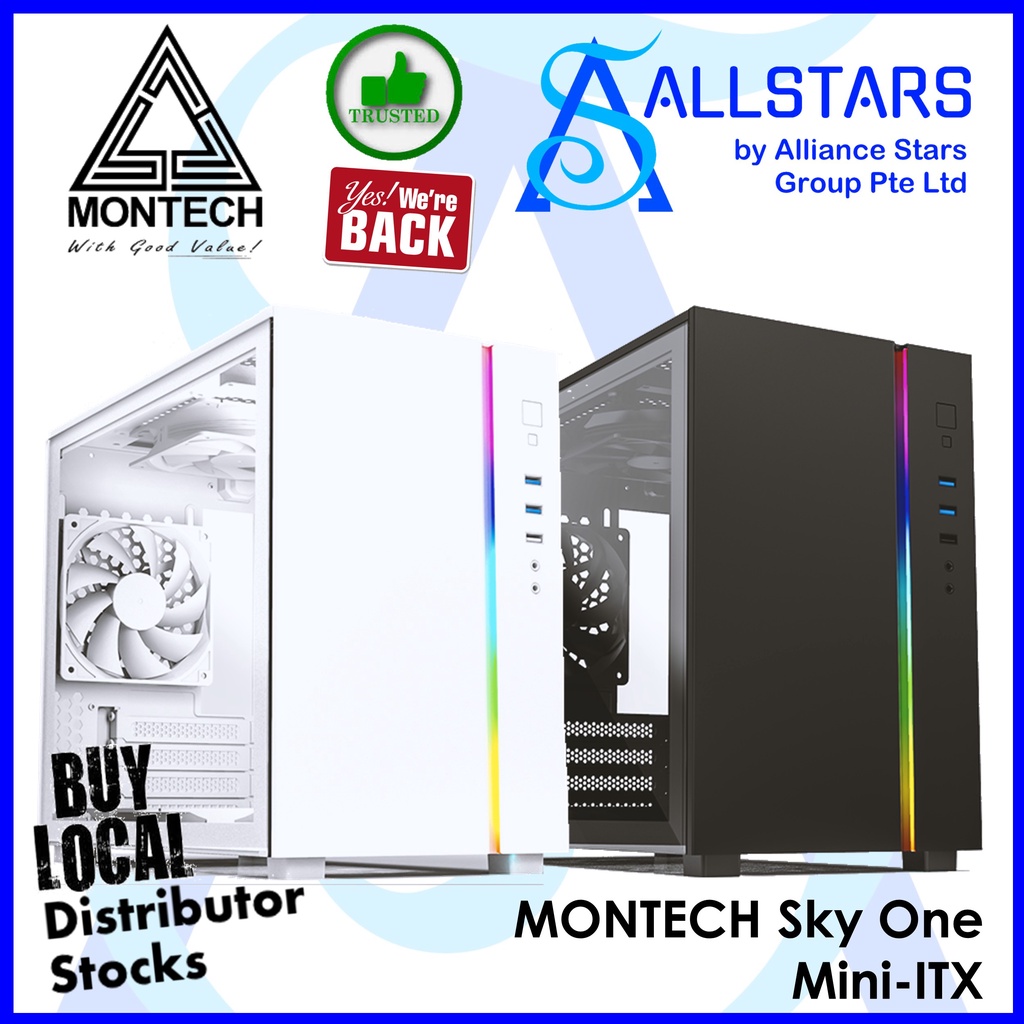 (ALLSTARS : We are Back Promo) MONTECH Sky One Mini-ITX / Micro-ATX ...
