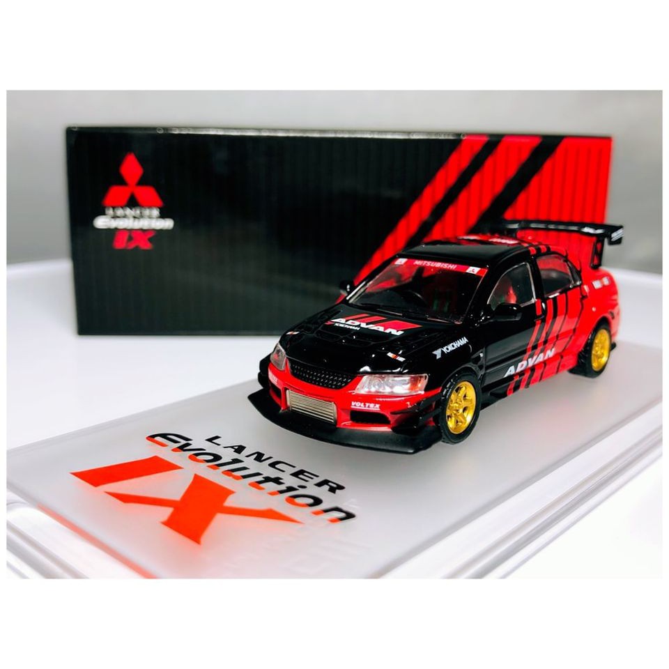 *Singapore Ready Stock* 1/64 Mitsubishi Lancer Evolution 9 Advan (GT ...