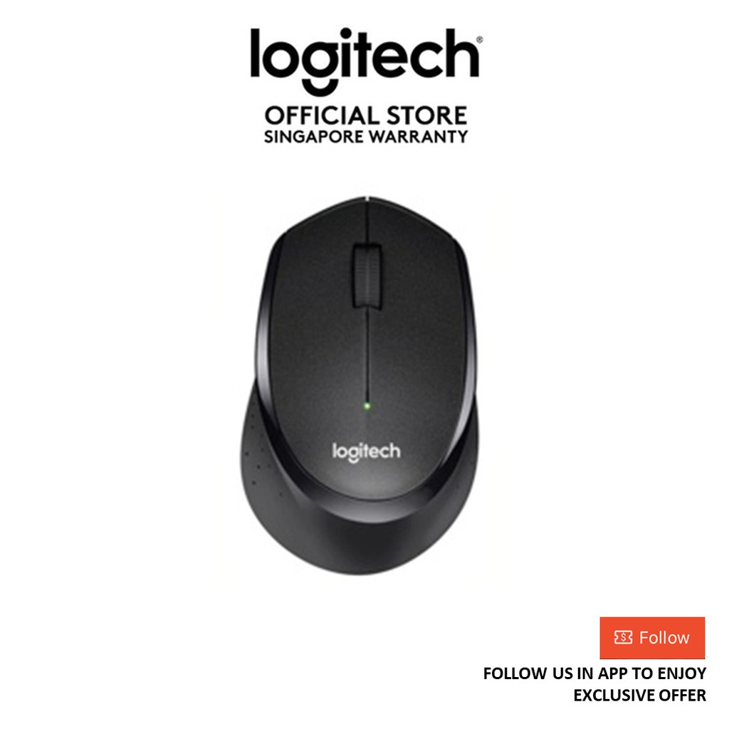 Logitech M330 SILENT PLUS Wireless Mouse, 2.4GHz with USB Nano Receiver ...