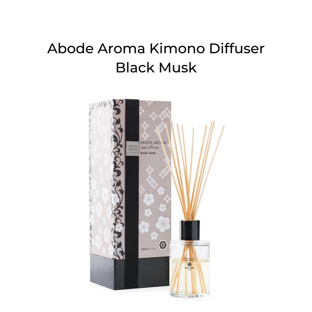 Abode Aroma, Apsley and Co. Kimono Diffuser Black Musk, High Quality ...
