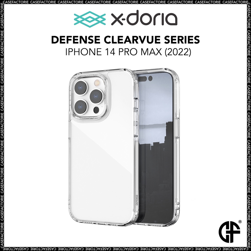 X-Doria Defense ClearVue Case for iPhone 14 Pro Max (2022) | Shopee Singapore