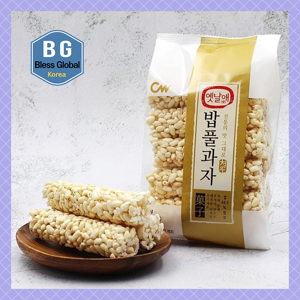 Healthy Snack CW Korean Traditional Rice Snack Coated Popped Rice 90g ...