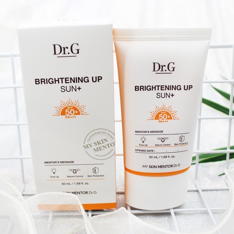 Dr.G Sunscreen Green Mild Up Sun Plus / Brightening Up Sun Plus 50ml ...