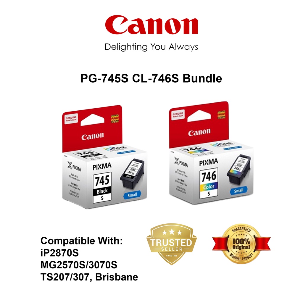 CANON PG-745 / CL-746 / PG-745S / CL-746S / PG-745XL / CL-746XL Black ...