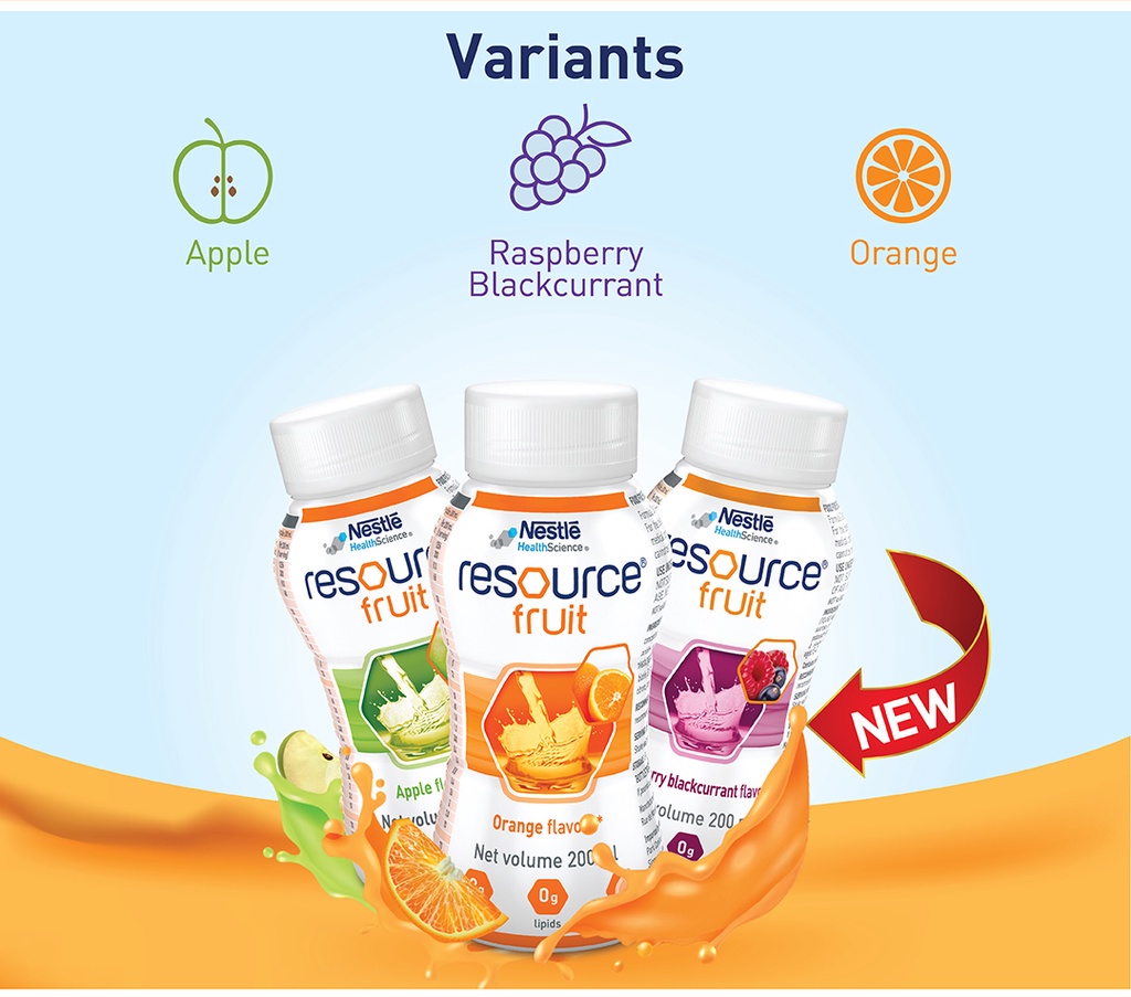 Nestlé Resource Fruit Liquid – Apple (24 x 200ml) | Shopee Singapore