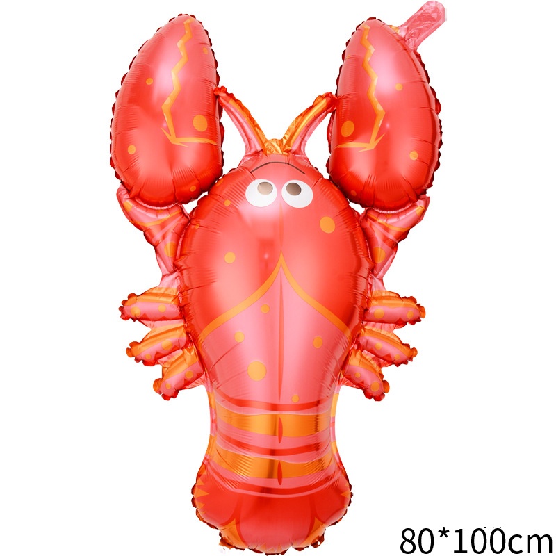 Fish Sea Animal Balloons Starfish Balloon Ocean World Under Sea Theme ...