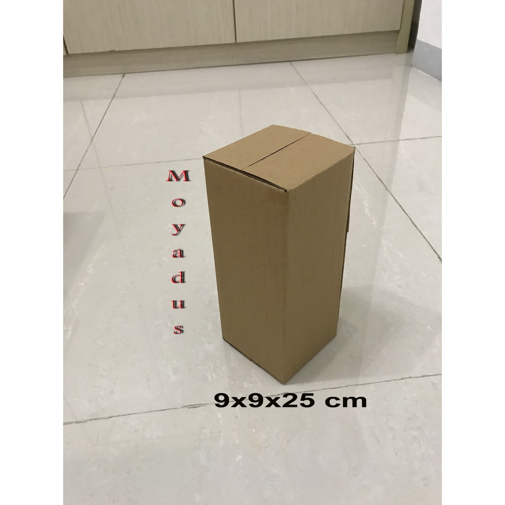 Cardboard/carton/box, uk. 9x9x25 cm for packing (MP) | Shopee Singapore