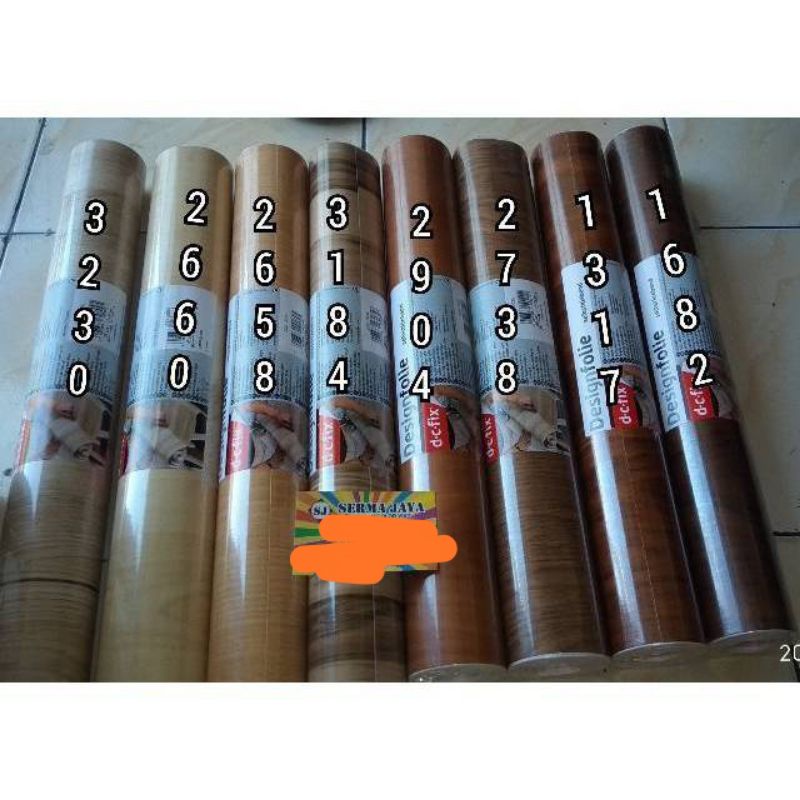 L45cm x P1meter Sticker Scotlite scotlet scotlet wallsticker dcfix wood ...