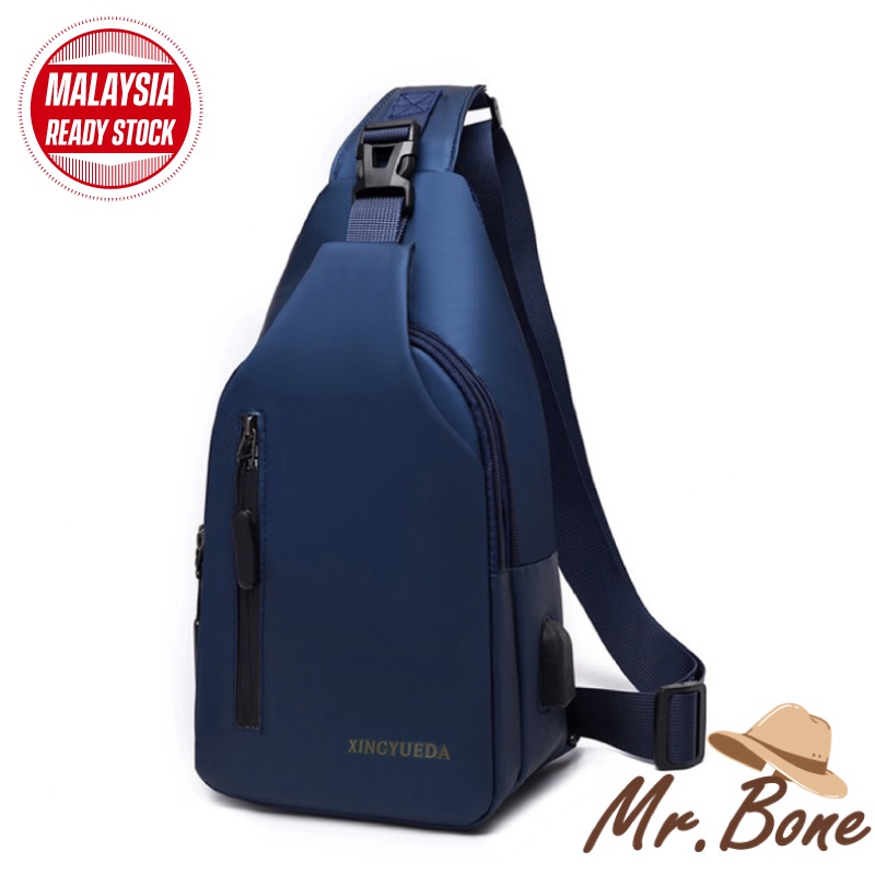New Waterproof Men Chest Bag Crossbody Bag Beg Silang Lelaki Dan Wanita ...