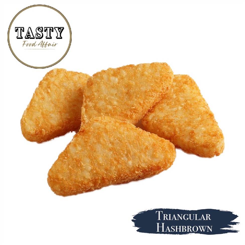 [Tasty Food Affair] Chunky Triangular Hashbrown (1KG) | Shopee Singapore