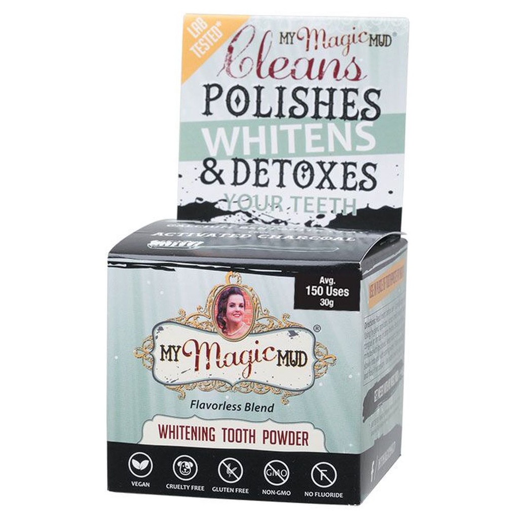 MY MAGIC MUD Whitening Tooth Powder (30g) | Shopee Singapore