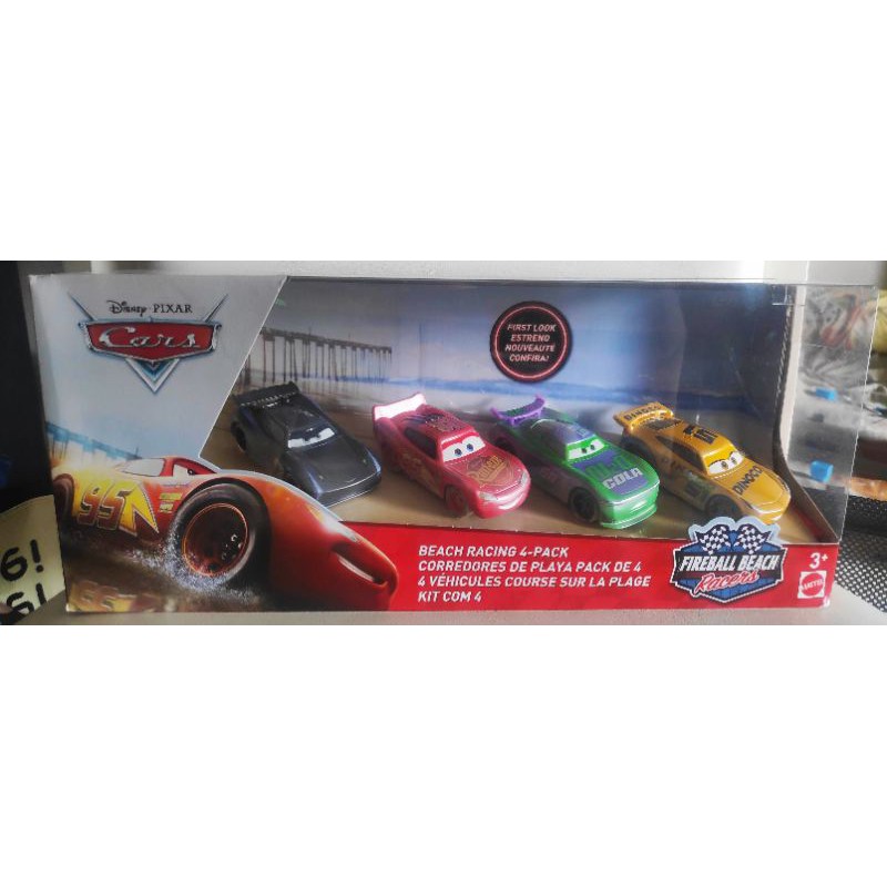 Disney Pixar Cars Fireball Beach Racers 4-pack | Shopee Singapore