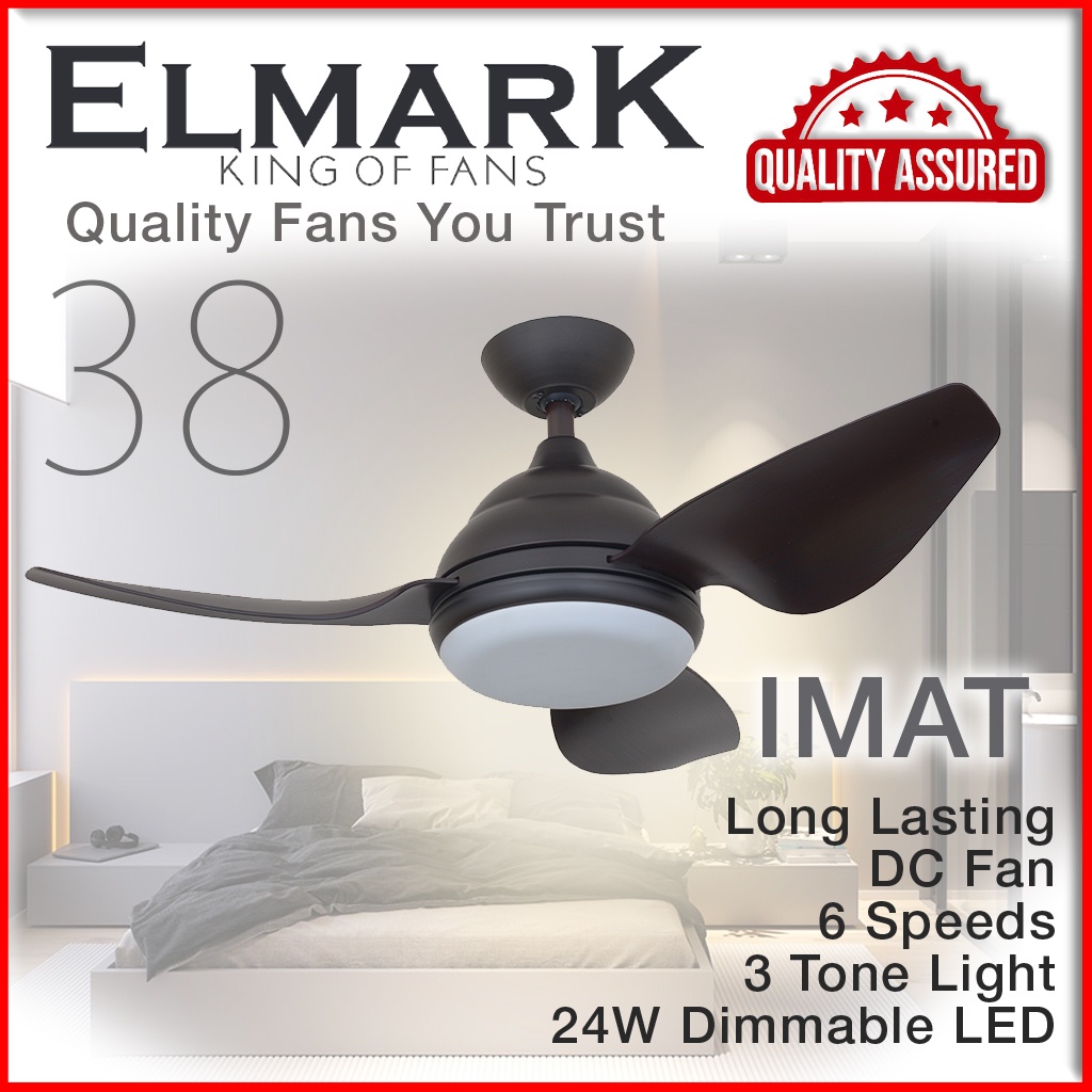 Ceiling Fan Elmark IMAT International Brand Taiwan Made | Shopee Singapore