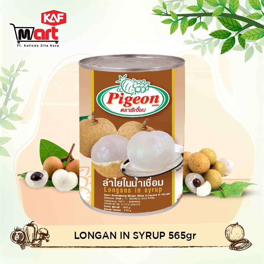 Pigeon Longan In Syrup 565g | Shopee Singapore