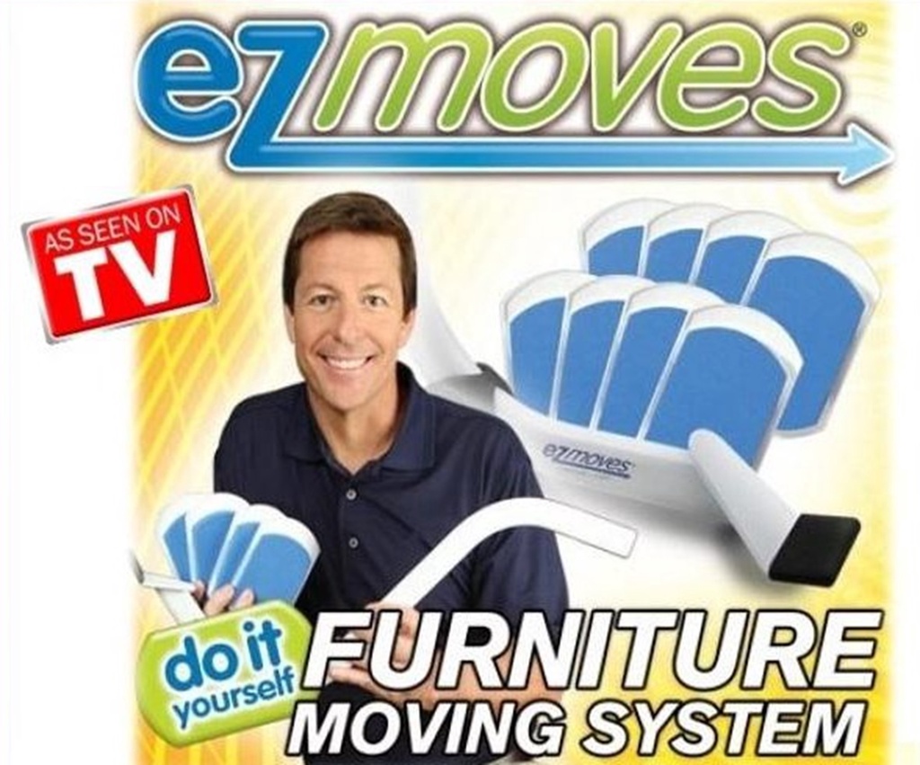 EZ Moves DIY Furniture Refrigerator Cabinet Ezmoves Slides Sofa Mover ...