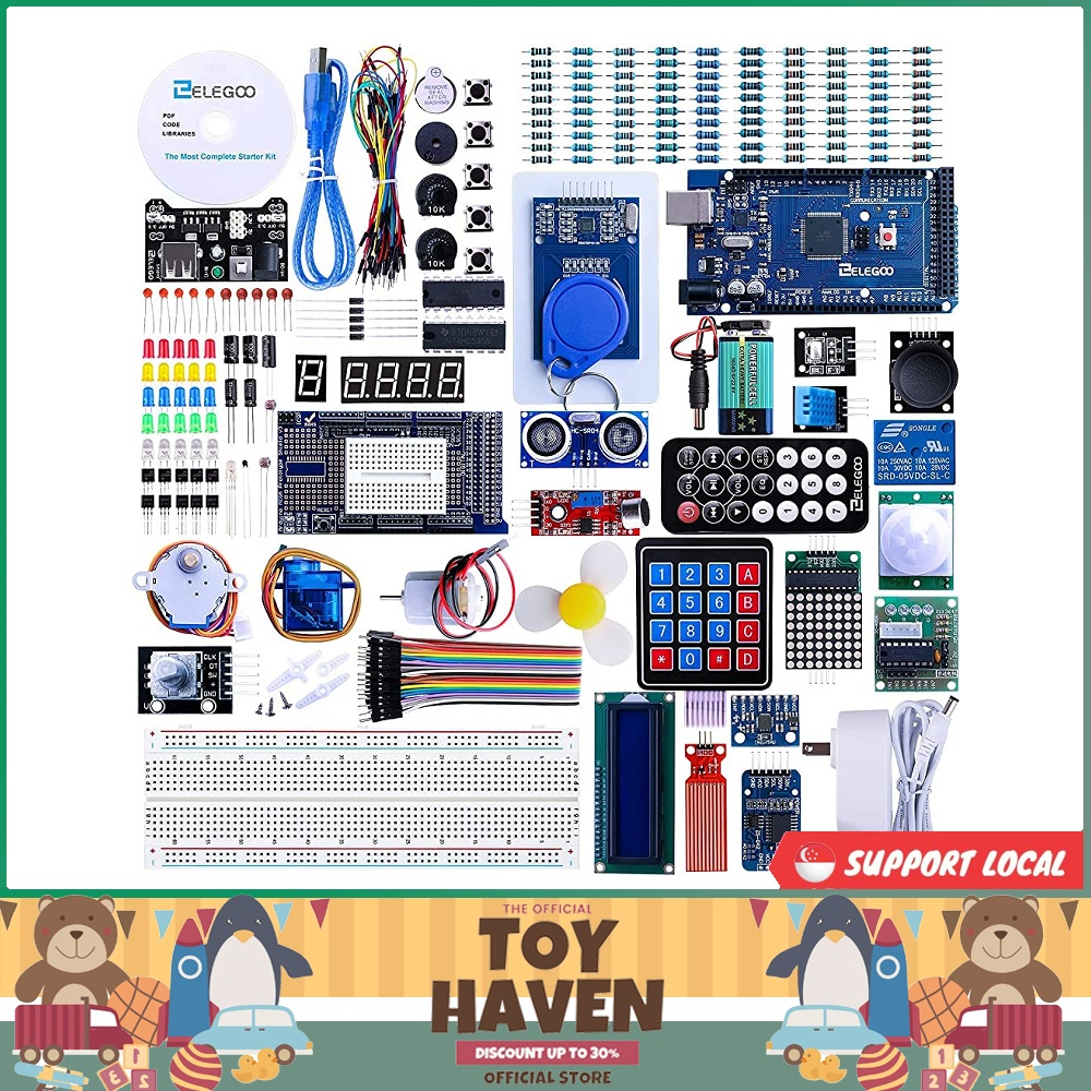 [sgstock] ELEGOO Mega 2560 Project The Most Complete Ultimate Starter ...