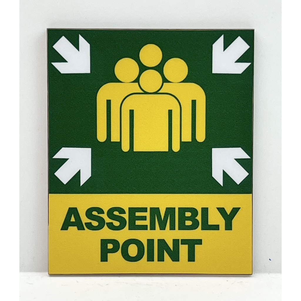 ASSEMBLY POINT SIGNAGE | Shopee Singapore