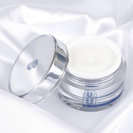 Korea K-Beauty CUSKIN CU:VitaminU VitaminU Cream 50ml Hyaluronic acid ...
