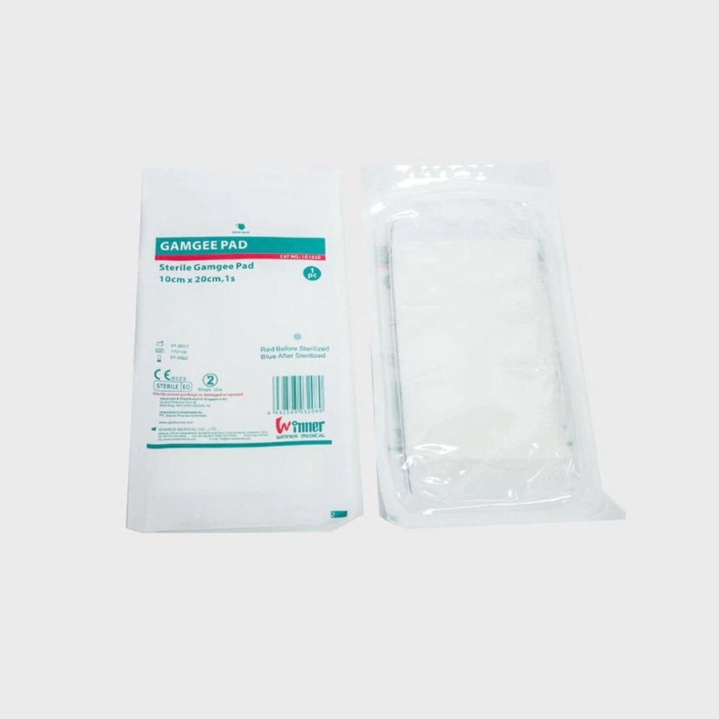Winner Sterile Gamgee Pad / Combine Dressing 10cm × 20cm | Shopee Singapore