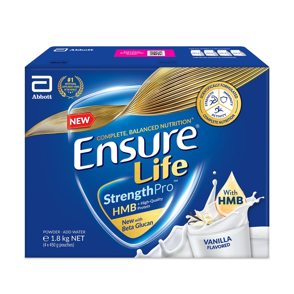 Ensure® Life StrengthPro TM Vanilla 1800g | Shopee Singapore