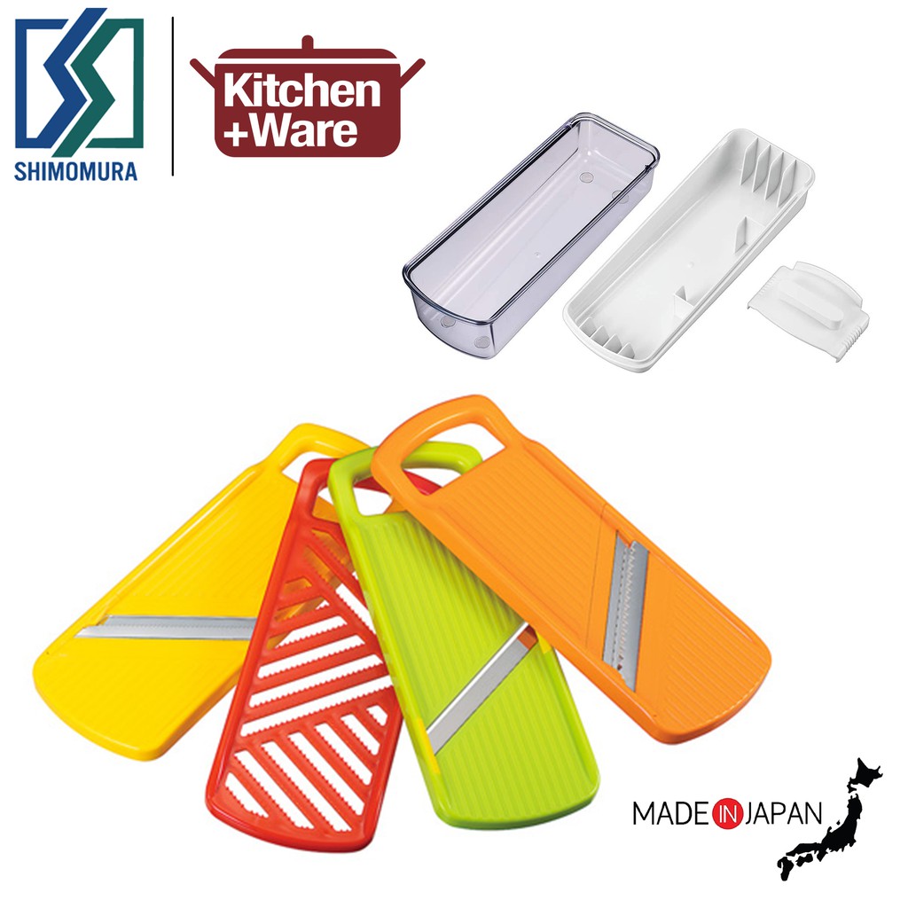 [JAPAN] Shimomura Fru Vege Vegetable Cutter Set / Basic Kitchen Cutter ...