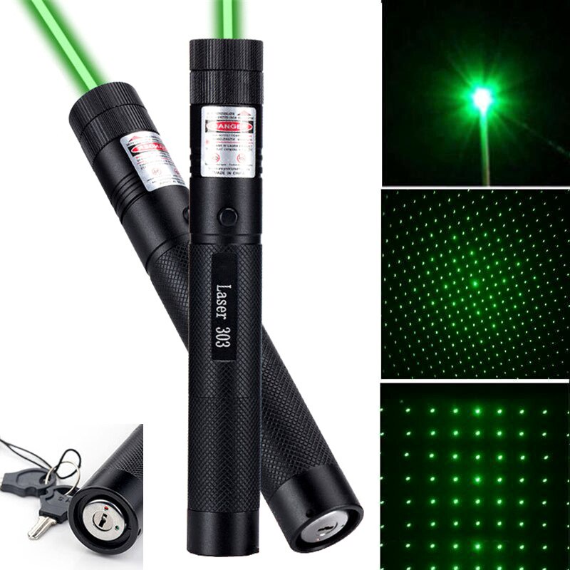 Powerful Pen 10000m 532nm Green Sight Pointer Adjustable Focus Pen Head ...