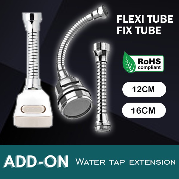 【INSTOCK SG 】Stainless Steel Water Tap Flex Tube / Fix Tube | Shopee ...