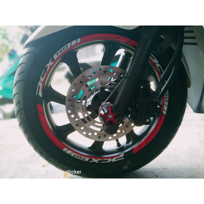 Pcx 150 Rim Stickers / PCX 160 Rim Stickers / PCX Rim Stickers / Cool ...