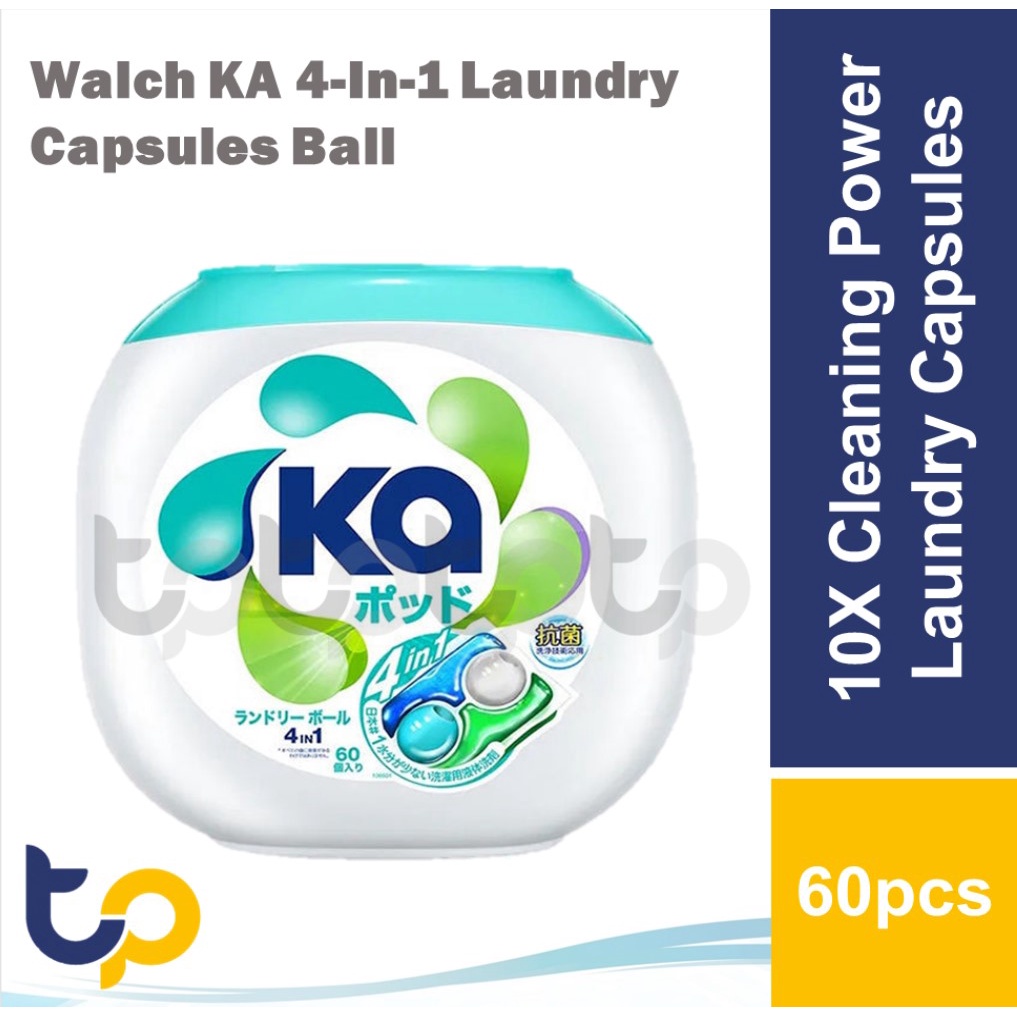 WALCH Fresh HY 4 In 1 Laundry Capsules/9X Antiseptic / LA 4 In 1 ...