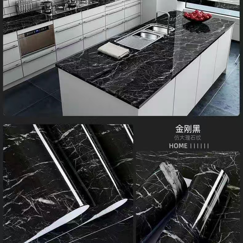 3D Wallpaper Self Adhesive Kitchen Wall Paper Oil Proof Wallpaper ...