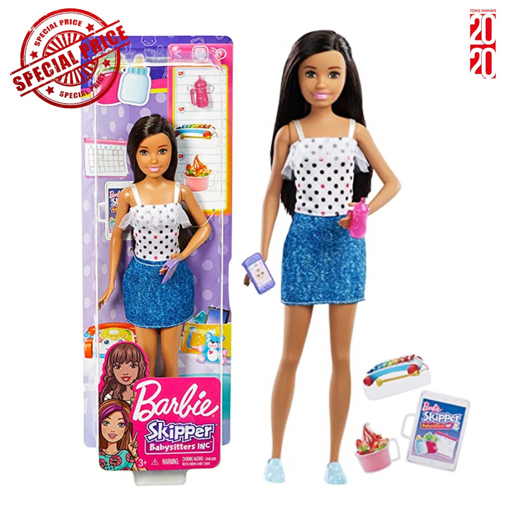 Barbie Captain Nanny Doll Original-Toy Doll Fhy89 Black Hair |Barbie ...