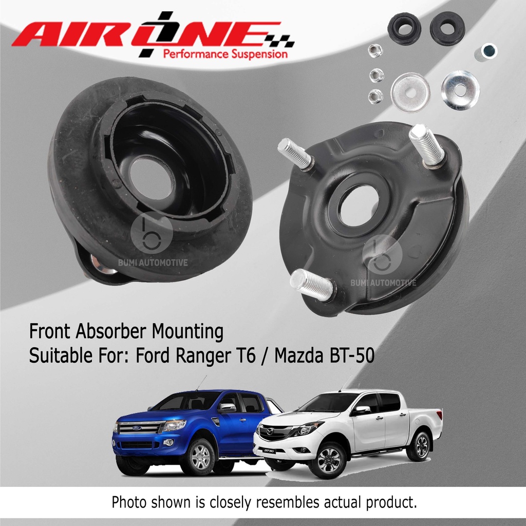 AIR ONE Ford Ranger T6 / Mazda BT-50 Front (Depan) Absorber Mounting ...