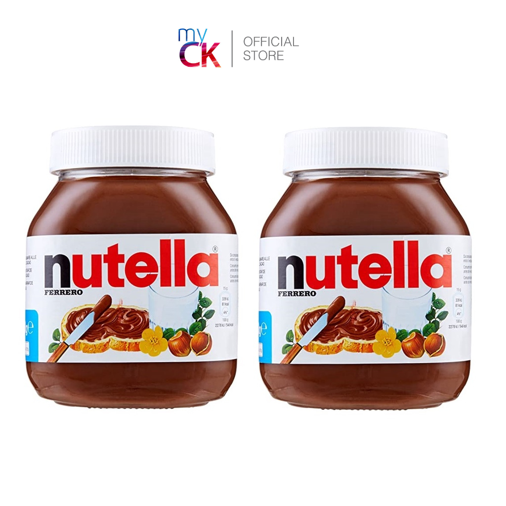 (Bundle of 2) Nutella Hazelnut Spread w Cocoa 750g/350g | Shopee Singapore