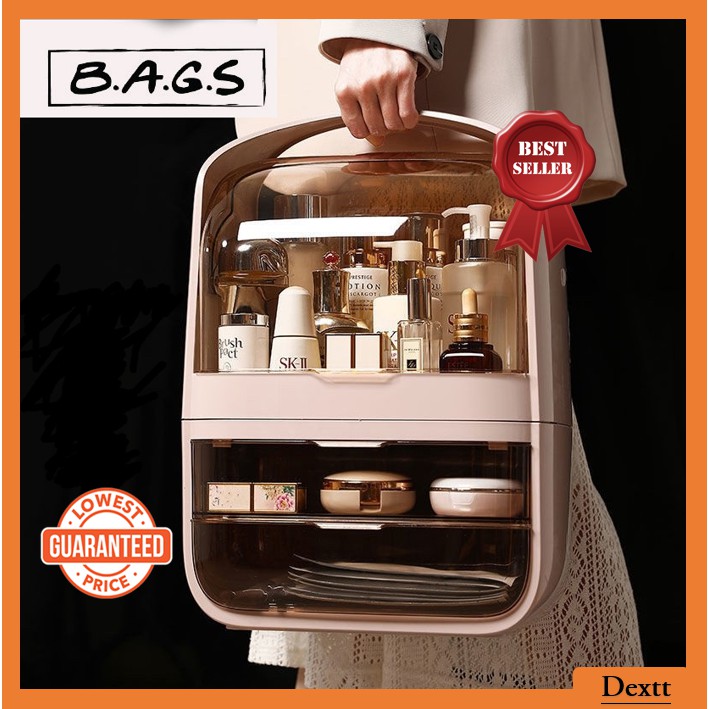 BEST FOR HER !!! Cosmetics storage box drawer makeup rack organizer ...