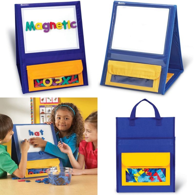 BNIP: Learning Resources Double-Sided Magnetic Tabletop Pocket Chart 14 ...