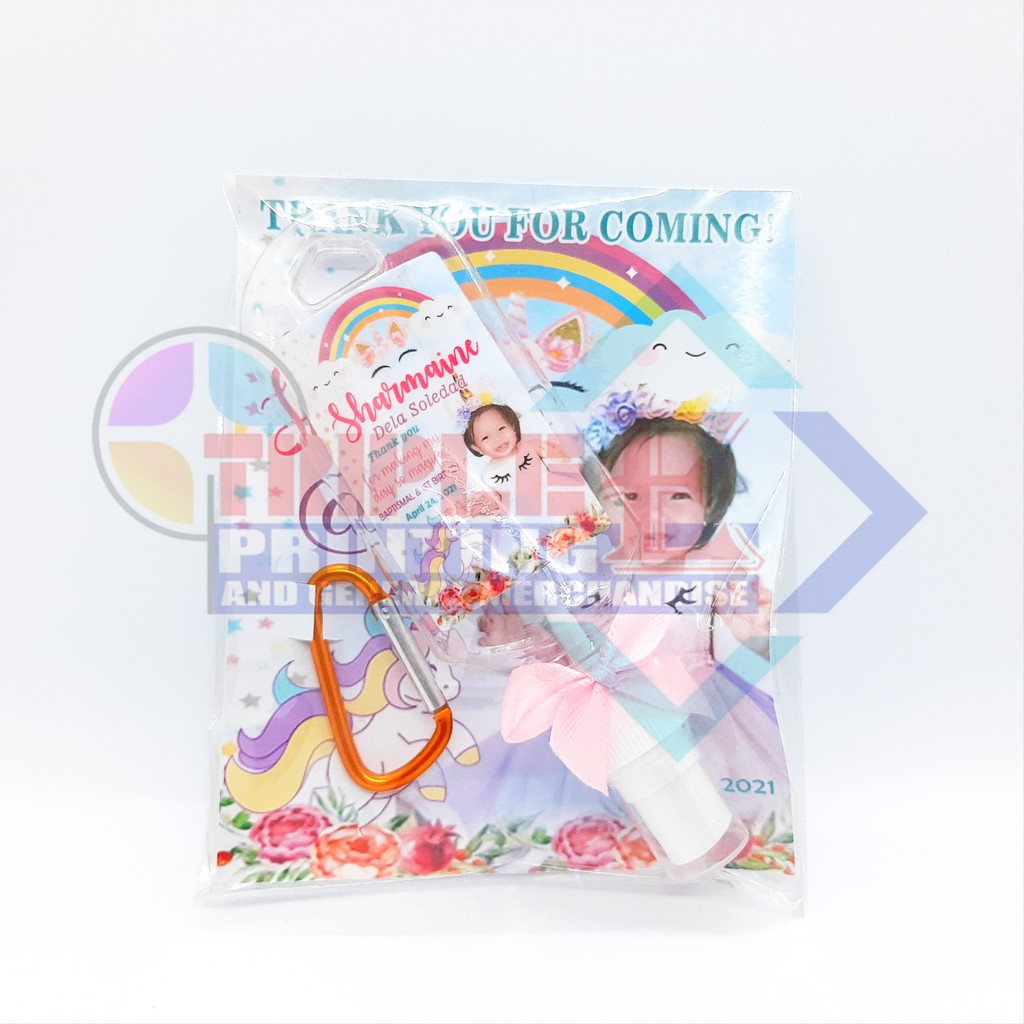 Spray Bottle Keychain Personalized Souvenirs (WITH OR WITHOUT ALCOHOL ...