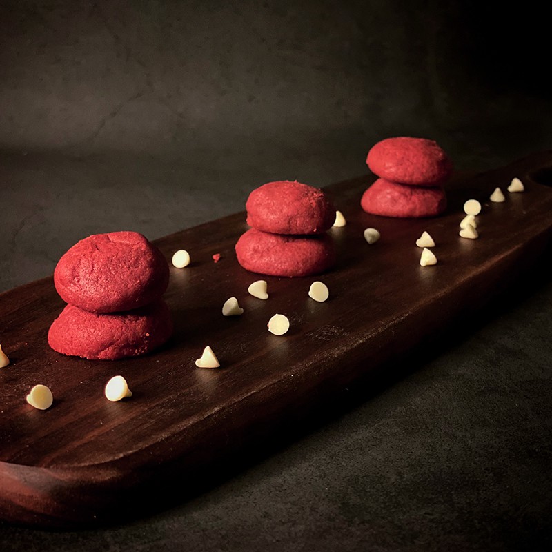Hipster Bakes - Red Velvet White Chip Cookies (Muslim Owned Raya ...