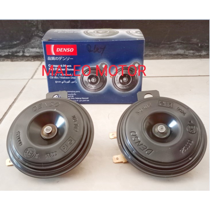 Denso Disc 12v Full Power Tone Brand Car Horn (Contents 2/pc) | Shopee ...